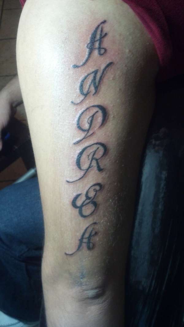 Daughter Name Tattoo Daughter Name Tattoo